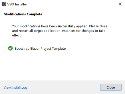 Bootstrap Blazor Project Template - Visual Studio Marketplace